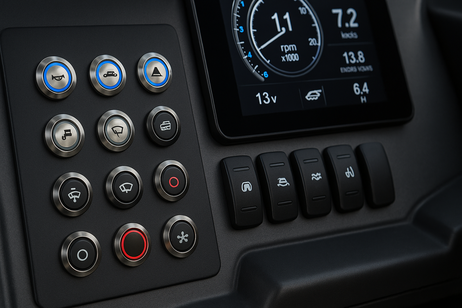 Push-Button vs. Rocker Switches: Best Marine Option? – Bluewater Industries