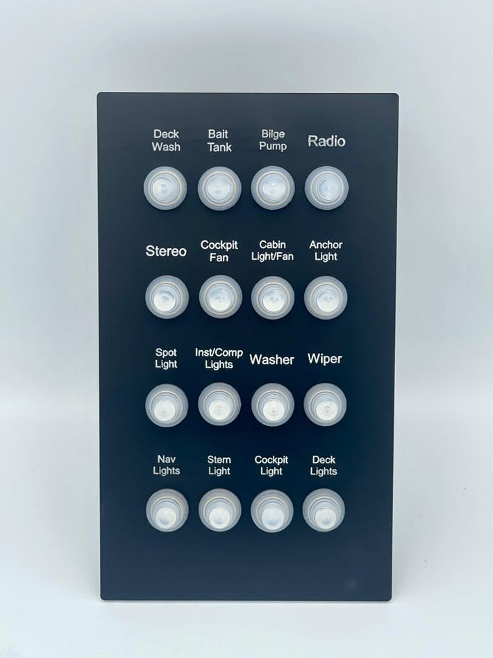 Custom Marine Dash and Switch Panels- Boat – Bluewater Industries