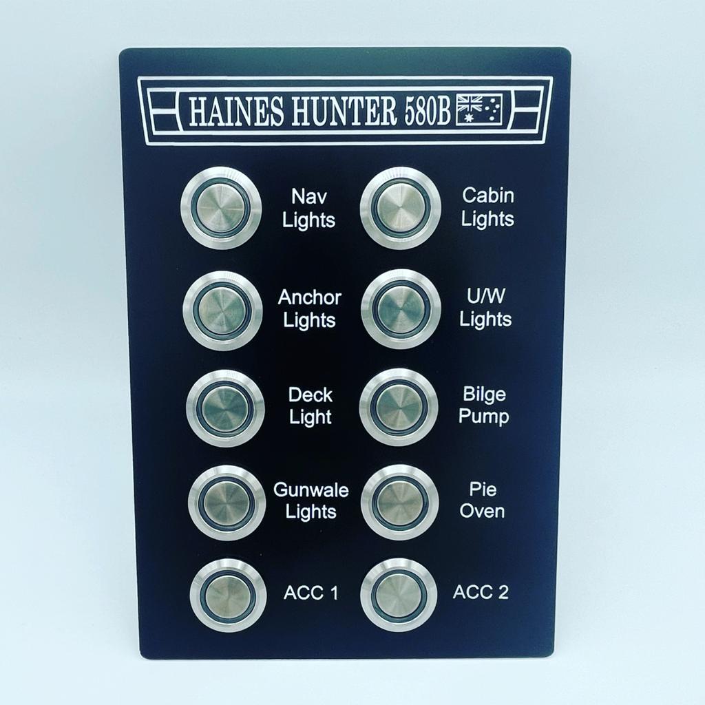 Custom Marine Dash and Switch Panels- Boat – Bluewater Industries