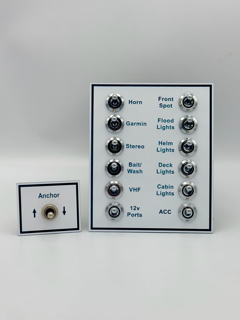Custom Marine Dash and Switch Panels- Boat – Bluewater Industries