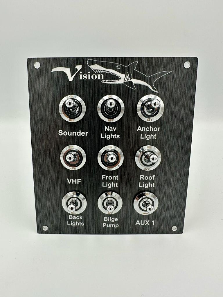 Custom Marine Dash and Switch Panels- Boat – Bluewater Industries