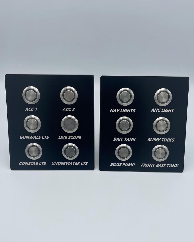 Custom Marine Dash and Switch Panels- Boat – Bluewater Industries