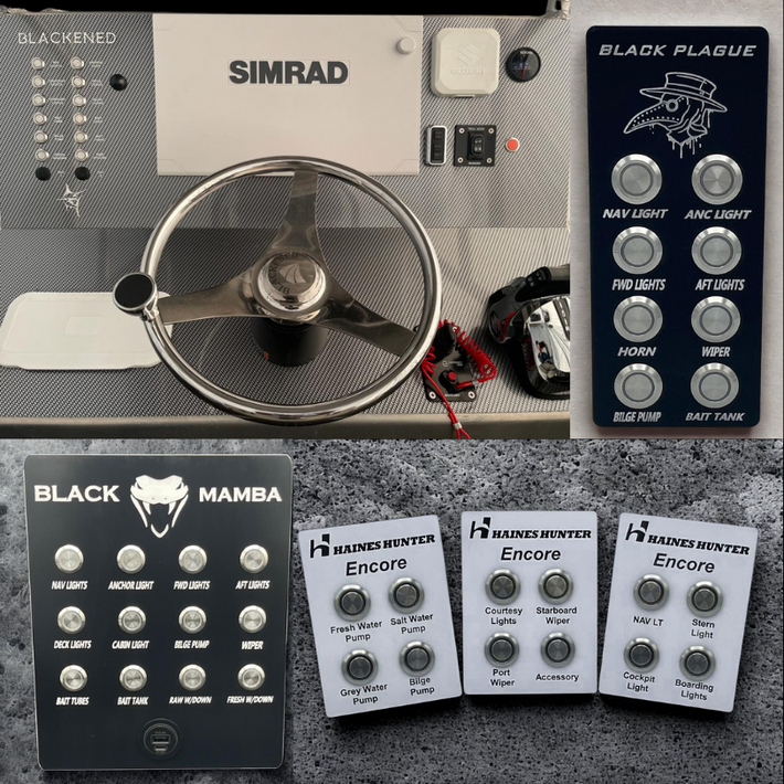 Custom Marine Switch Panels – Bluewater Industries